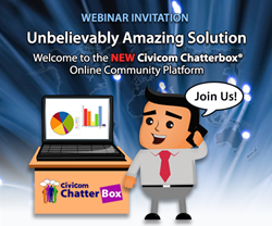 The New Civicom Chatterbox® Online Community Bulletin Board - Unbelievably Amazing